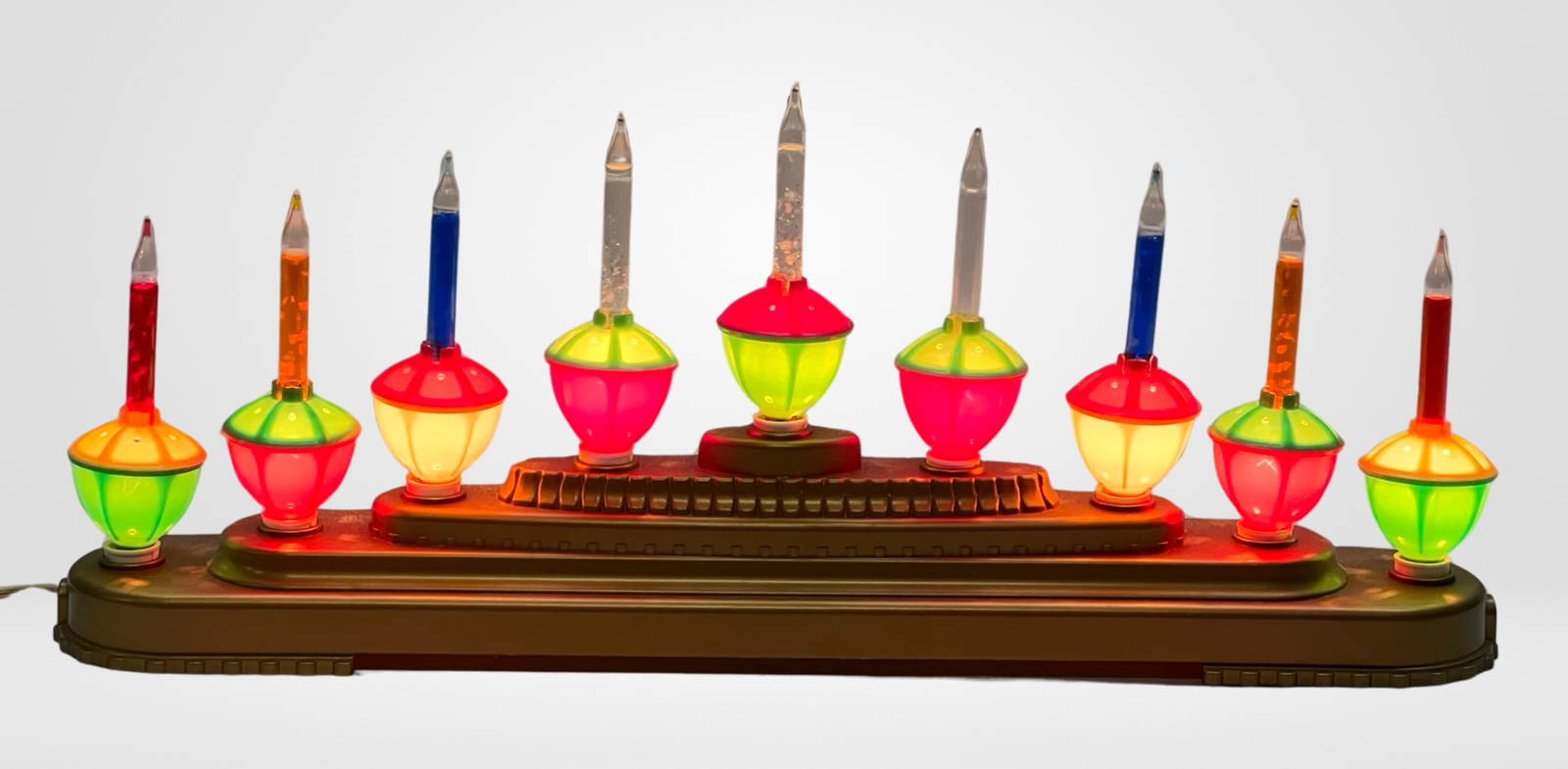 Christopher Radko- Holiday Bubble Light Candolier Auction