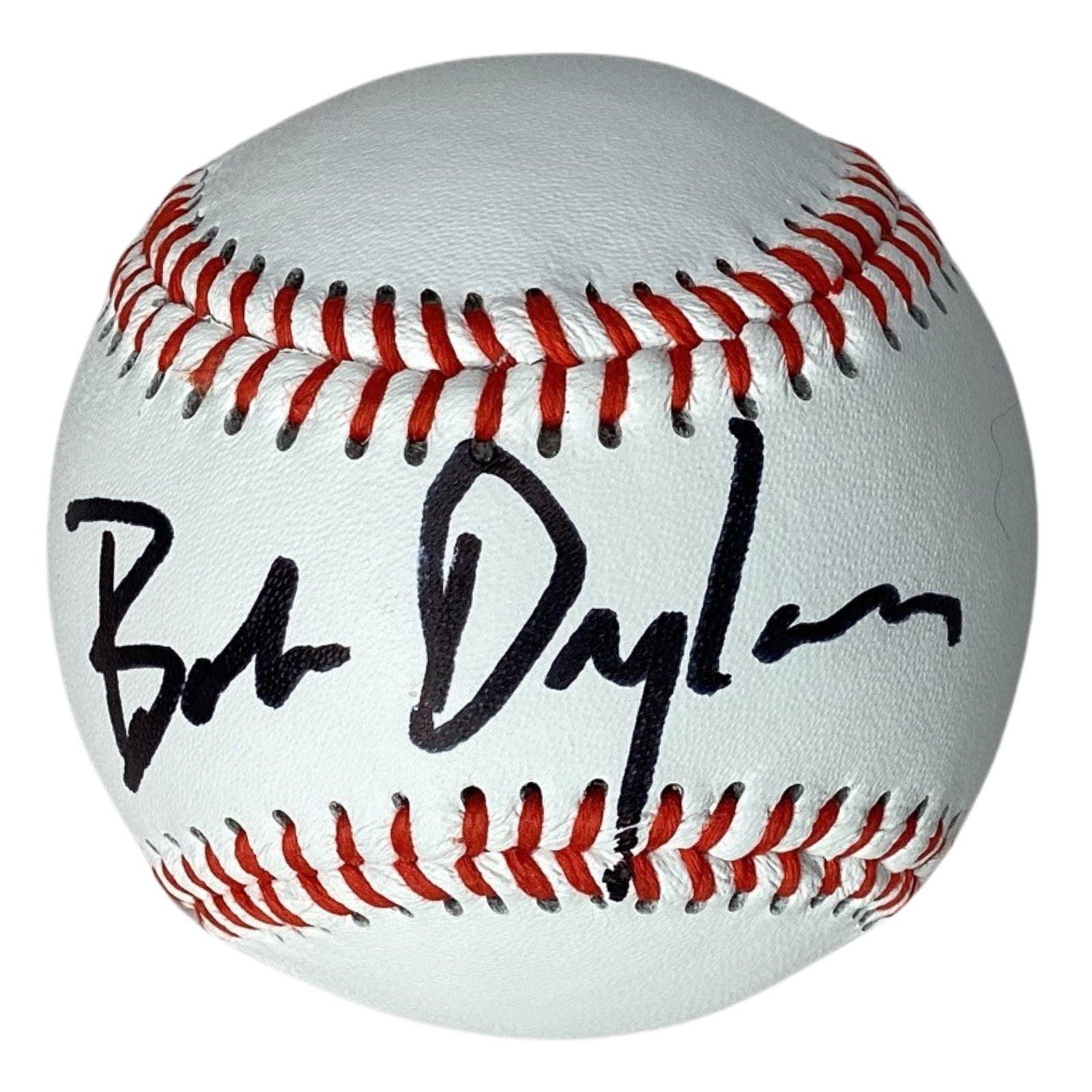 Bob Dylan Autographed/ Signed Baseball Auction