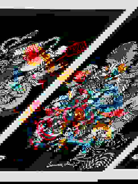 Simone Legno Autographed Marvel Superheroes Photo Auction