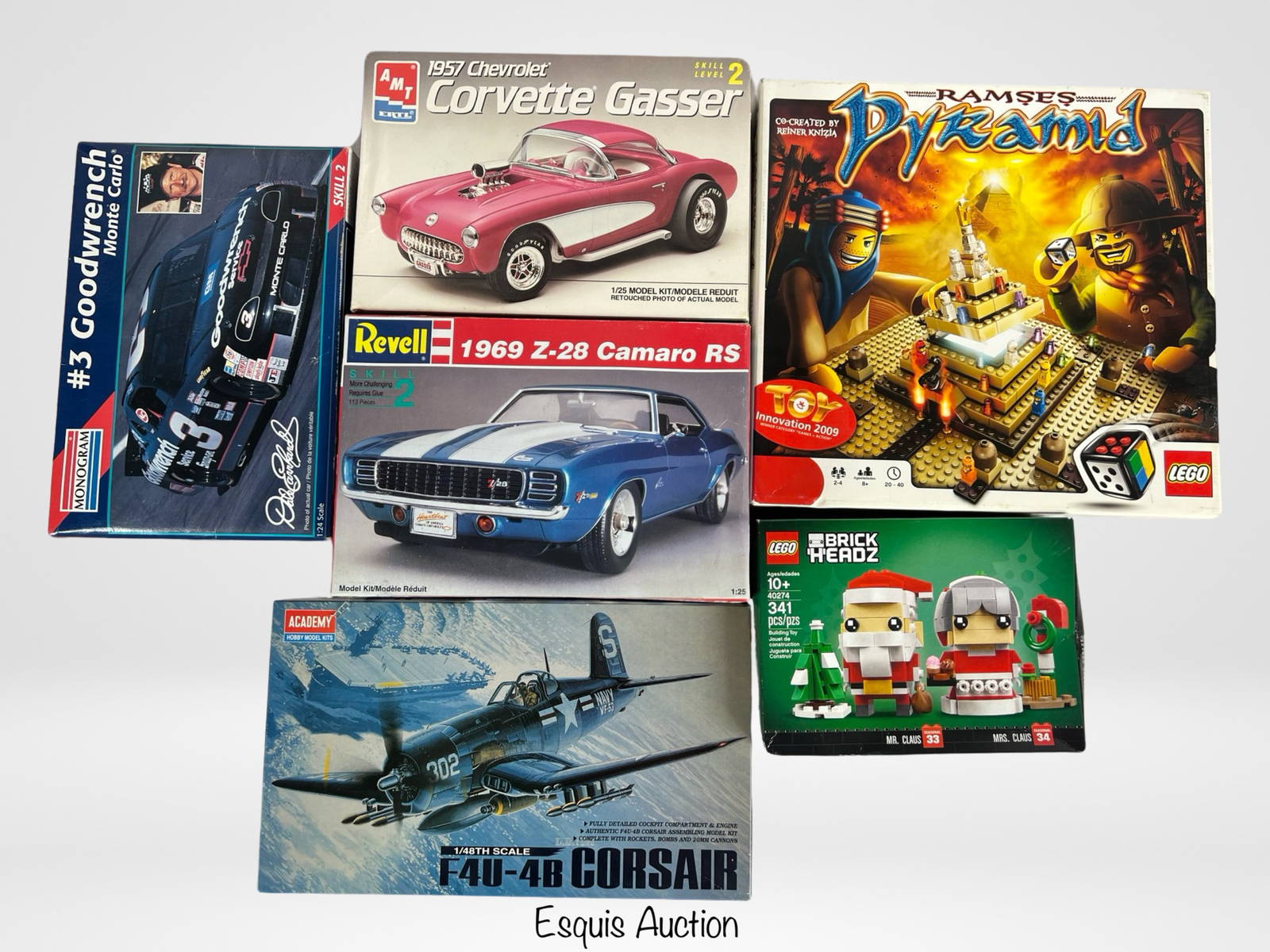 Vintage Plastic Model Kits & Lego Building Sets Auction