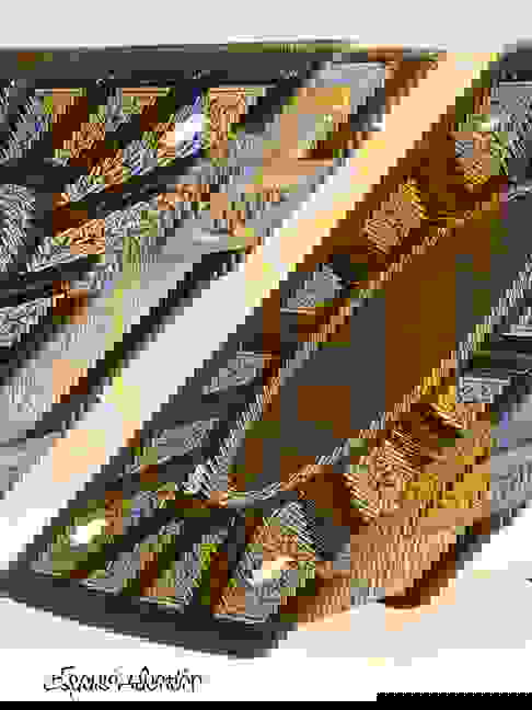 19th C Antique Harding's Photograph Album W Photos Auction