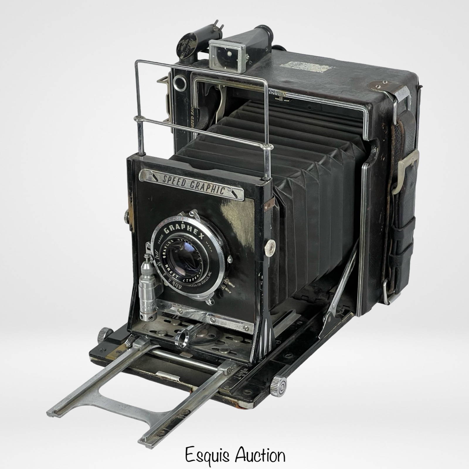 Graflex Speed Graphic 4x5 Film Press Camera Auction