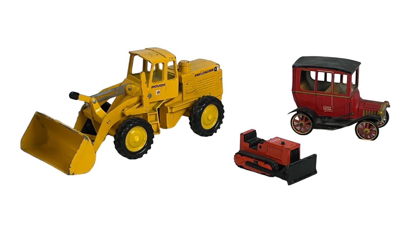 Vintage Construction Toy Tractors & Tin Litho Car Auction