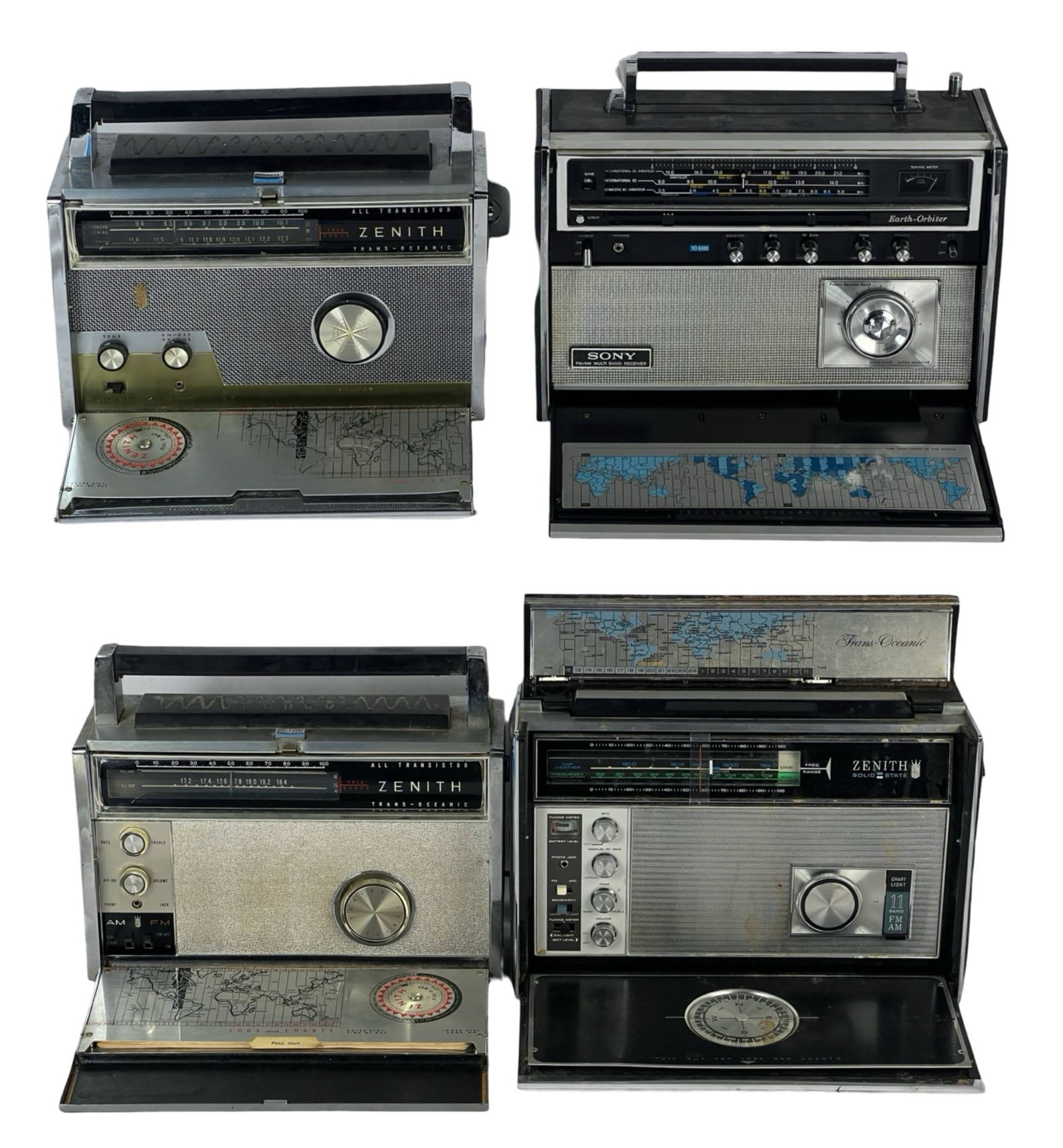 Vintage Zenith & Sony Transoceanic Radios Auction