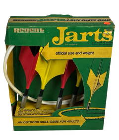 Vintage Jarts Lawn Darts Game