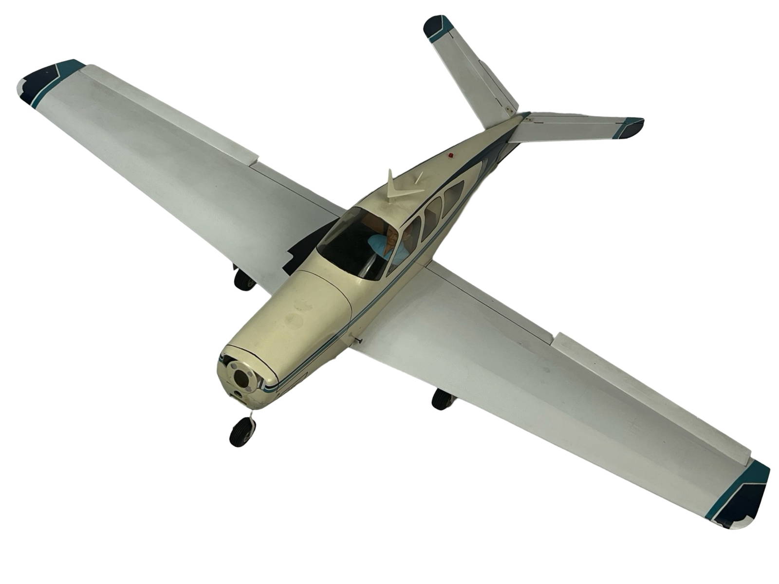 Vintage Beechcraft Bonanza V-tail Plane Model Auction