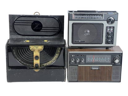 Vintage Sony Icf-7760w 7-band Radio Auction