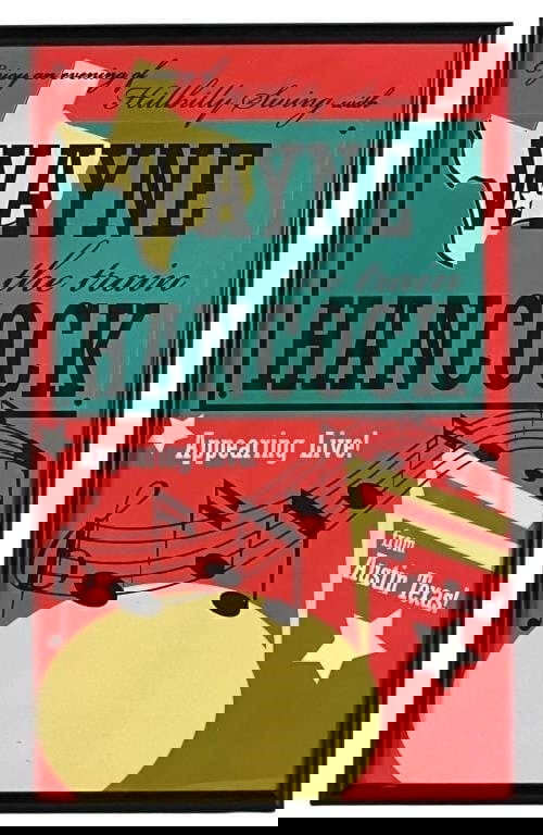 Wayne "the Train" Hancock Vintage Concert Poster Auction