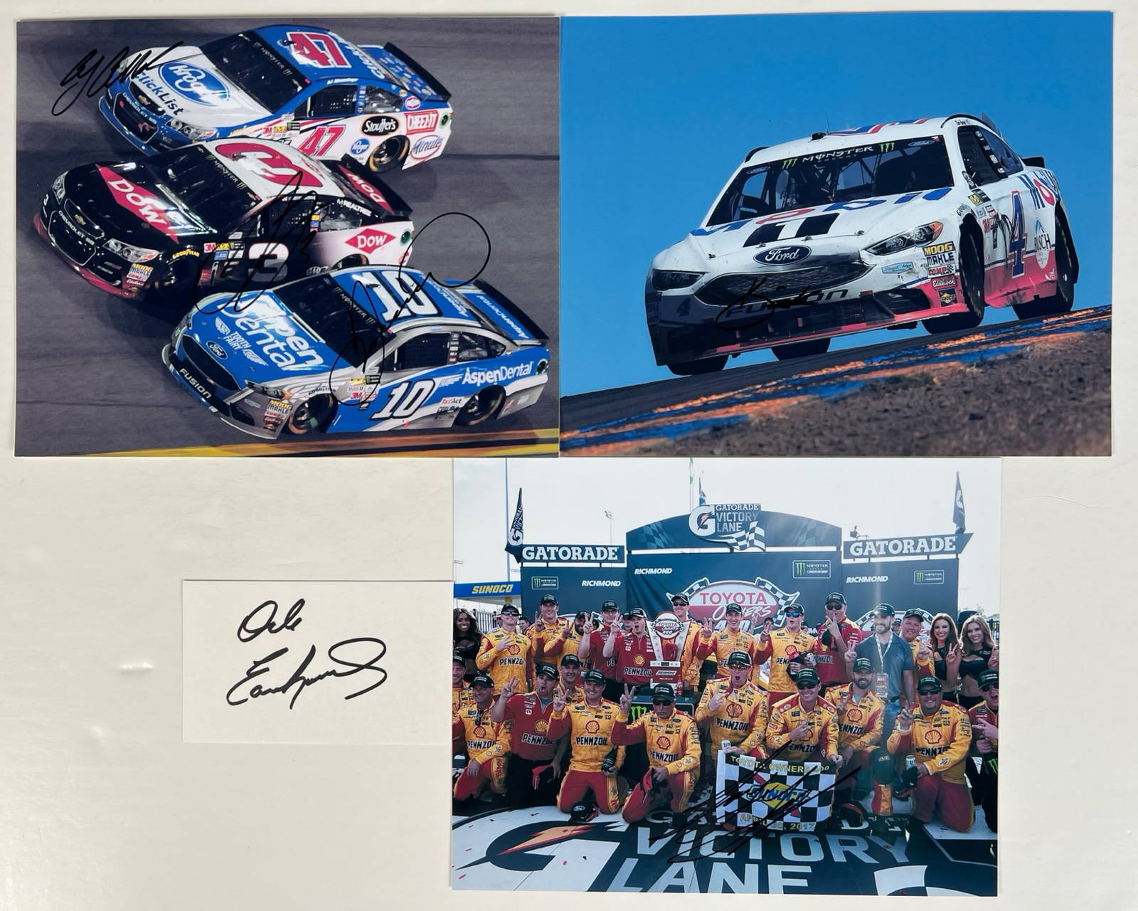 Nascar Legends Autograph Collection Auction