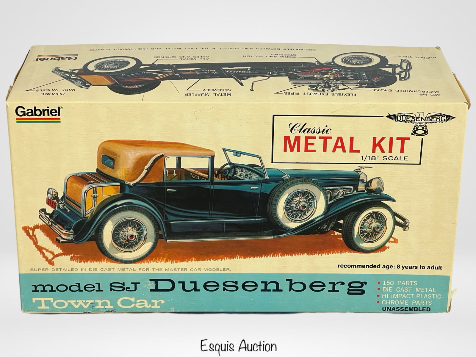 Gabriel Model Sj Duesenberg Town Car 1:18 Scale Classic Gabriel Model Sj Duesenberg Town Car 1:18 Scale Classic