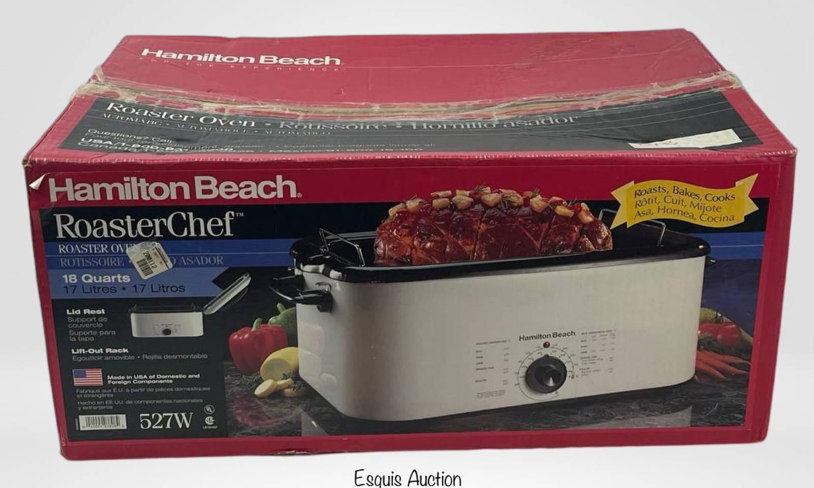 Hamilton Beach 18 Quart Roaster Oven Auction