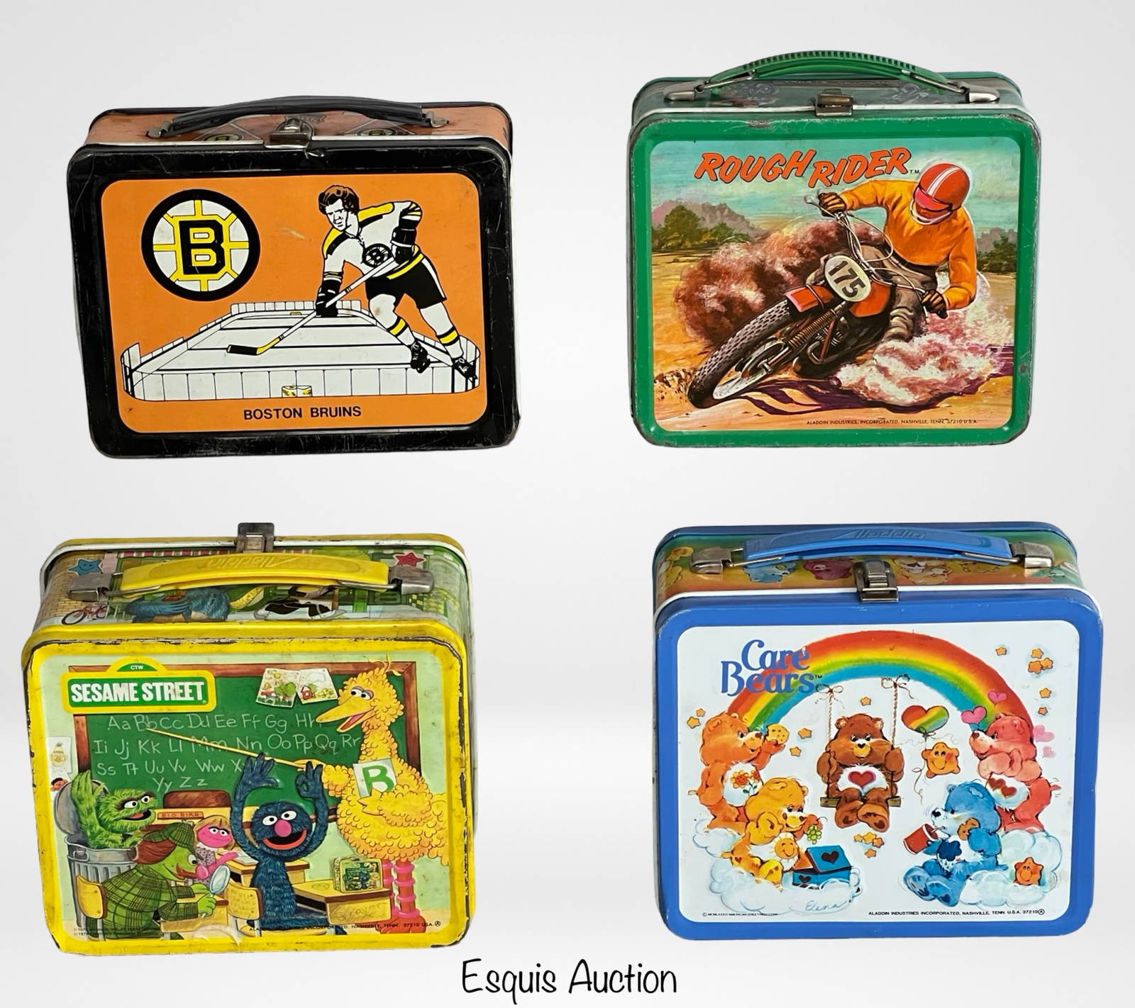 Vintage Character Lunch Boxes Original Thermoses Auction