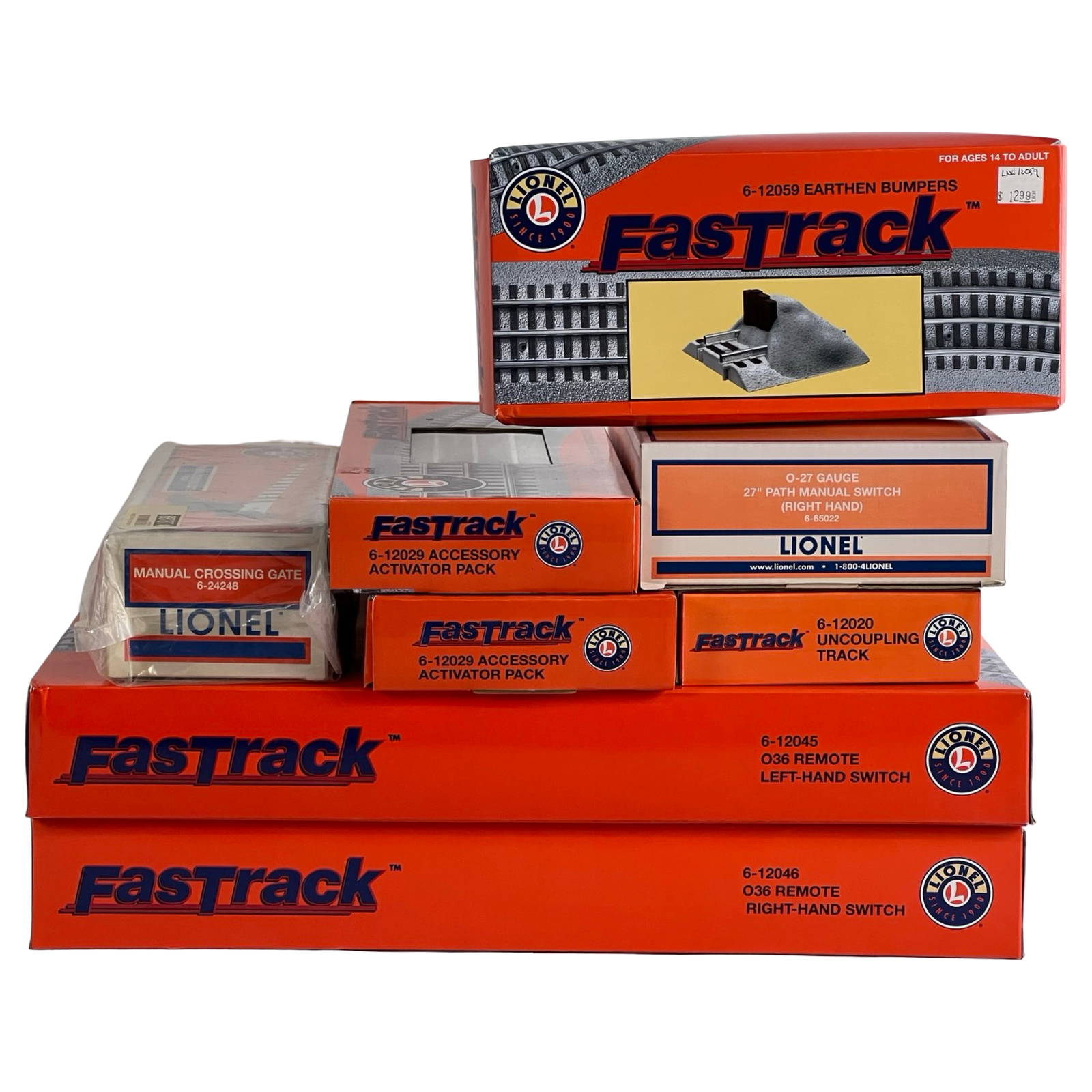 Lionel Fastrack & O-gauge Train Track Accessories Auction