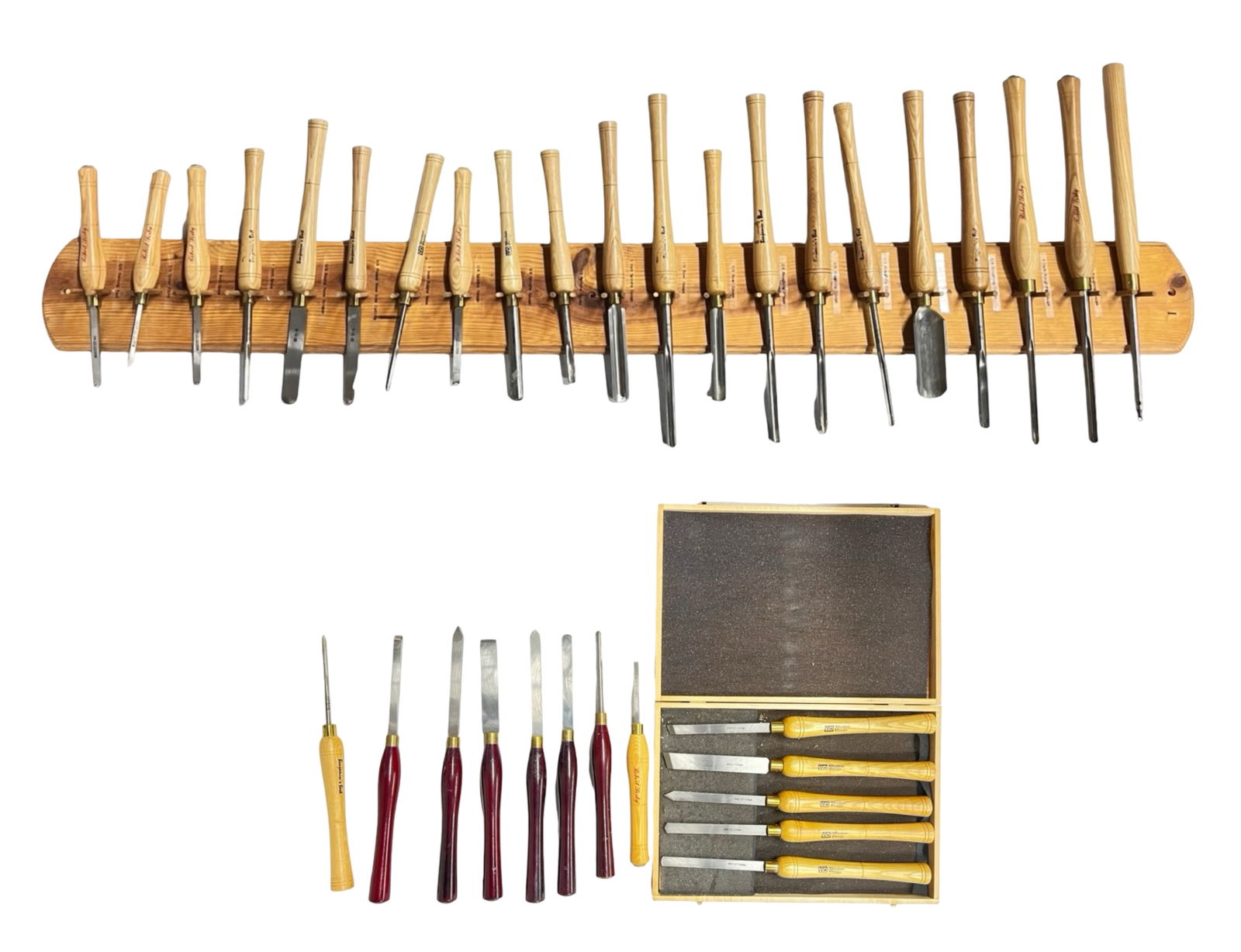 Extensive Woodturning Chisel Set - Benjamin's Best Auction
