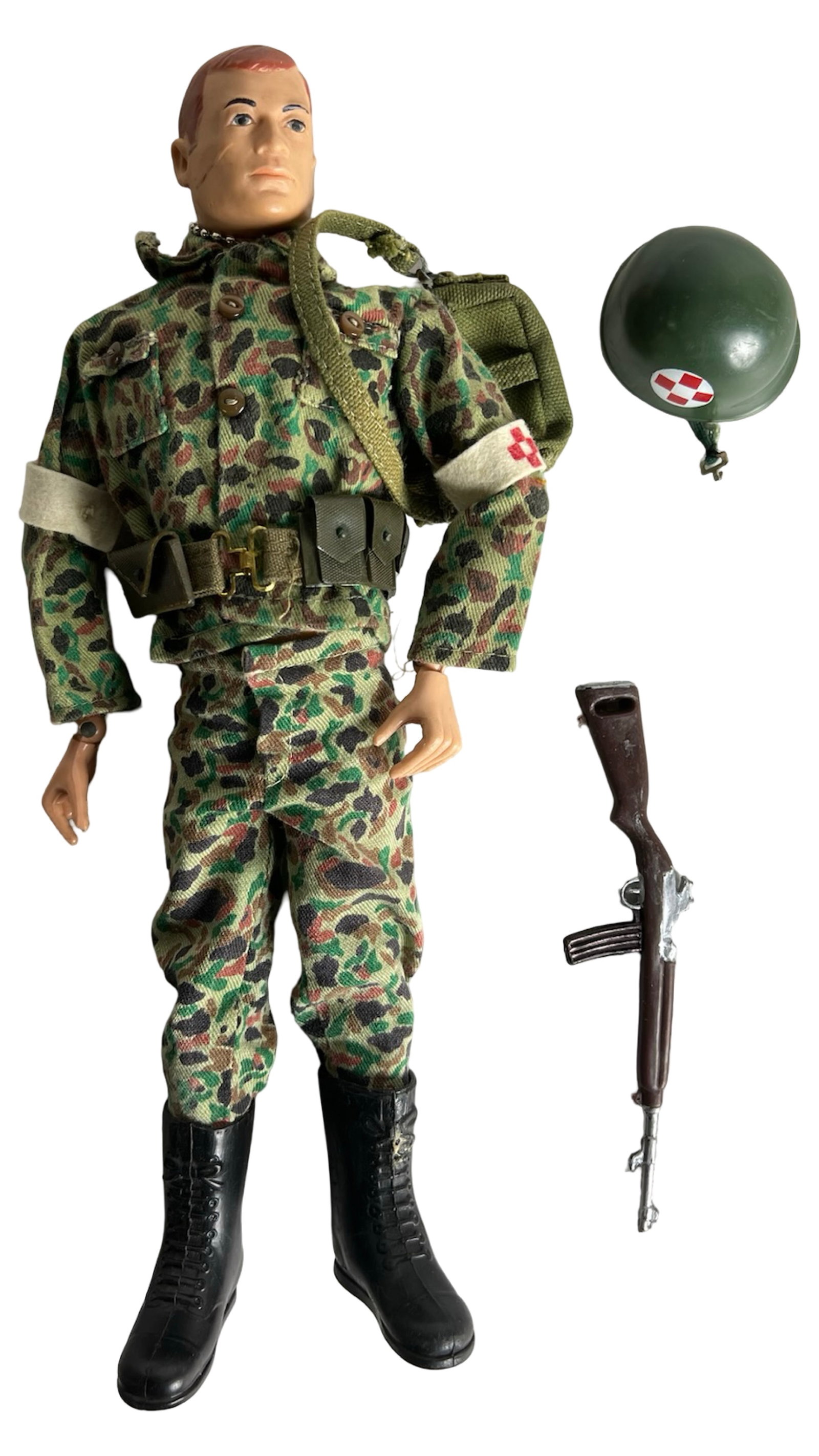 Vintage G.i. Joe Army Medic Action Figure Auction