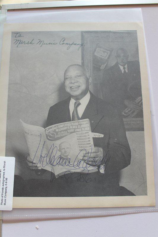8x10 promo photo of WC Handy autographed promoting - Feb 29, 2020 ...