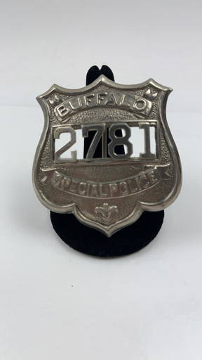 Antique Buffalo Special Police Badge