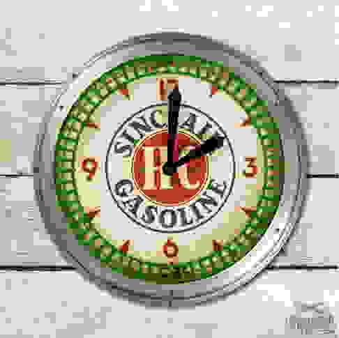 21" Sinclair H-c Gasoline Neon Clock Auction