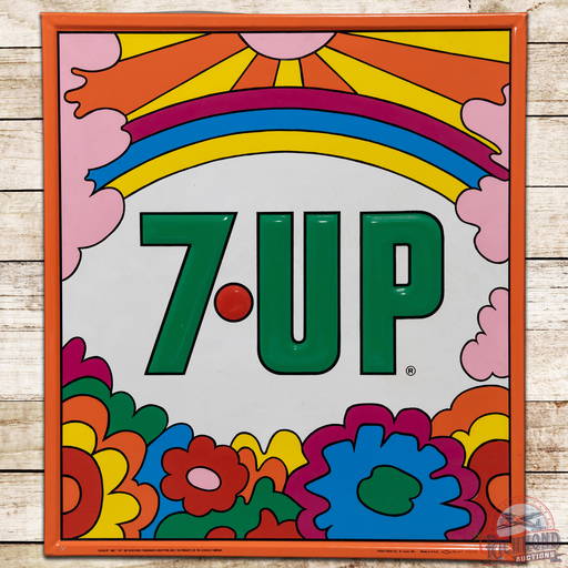 1970 7up Sst Sign 8.9
