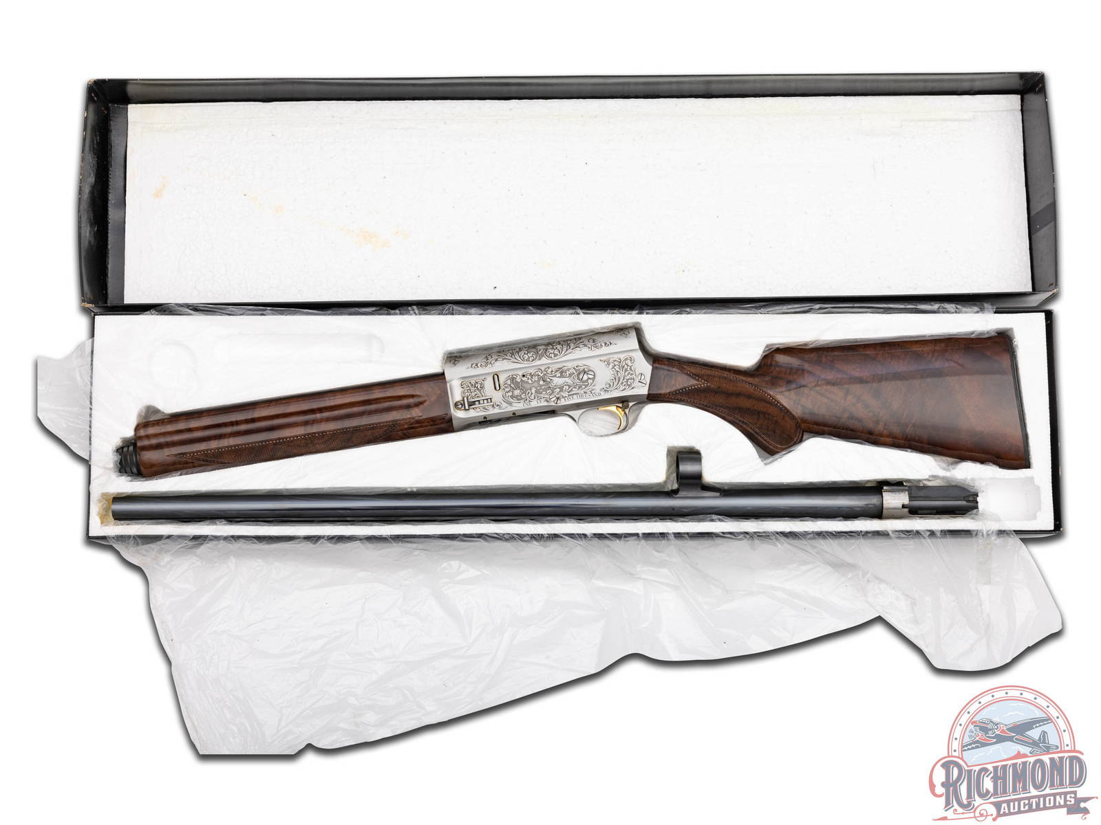 1 Of 5000 Engraved Browning Auto-5 Classic Semi Auto Shotgun & Original ...