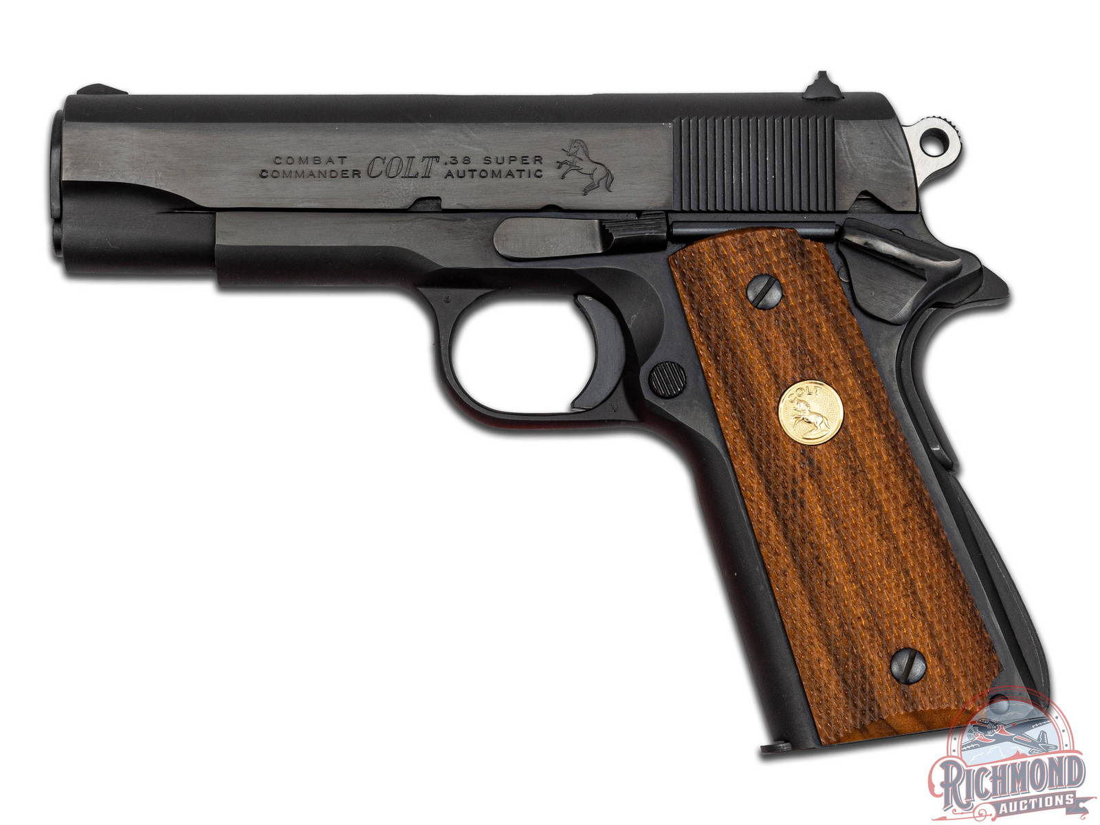 Outstanding Colt Combat Commander 1911 .38 Super & Original Box Auction