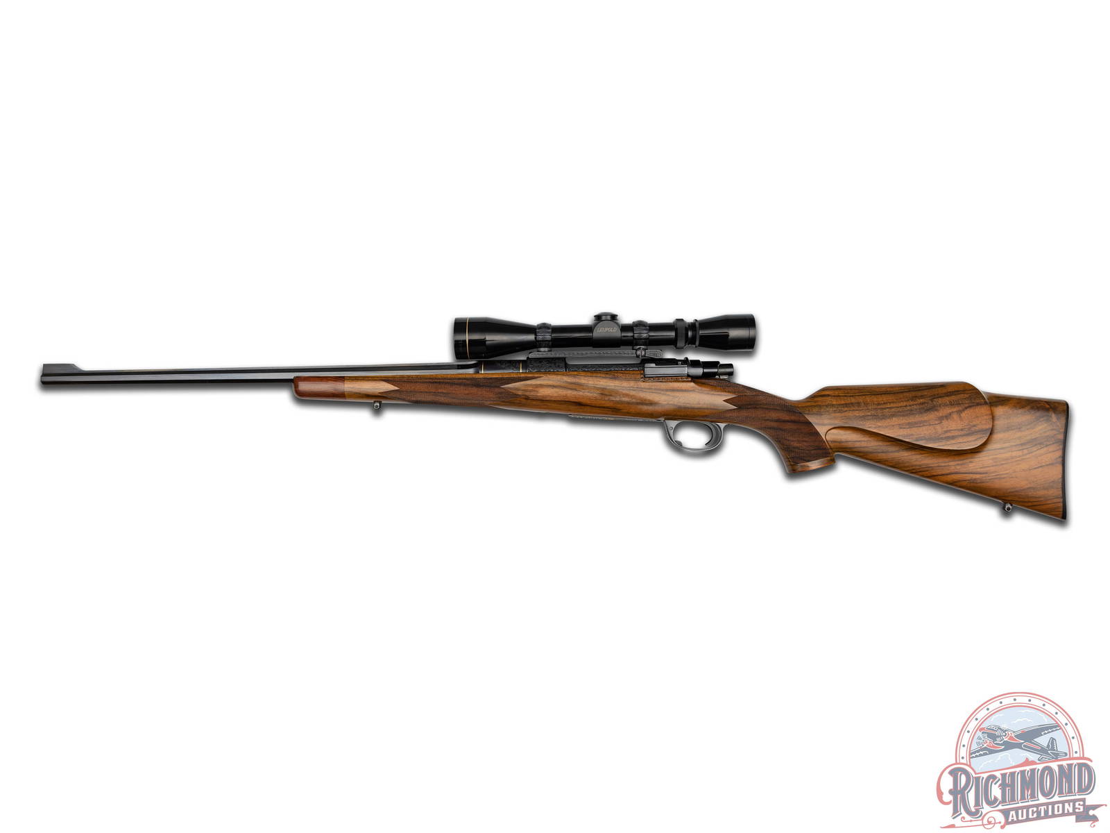 Custom Engraved Roy Vail Bolt Action Rifle In .243 Winchester Auction