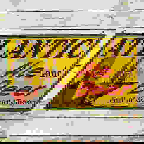 Atlantic Ale & Beer Full Of Good Cheer Sst Sign W/ Waiter Auction