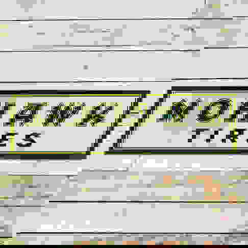 Mohawk Tires Horizontal Embossed Sst Sign Auction