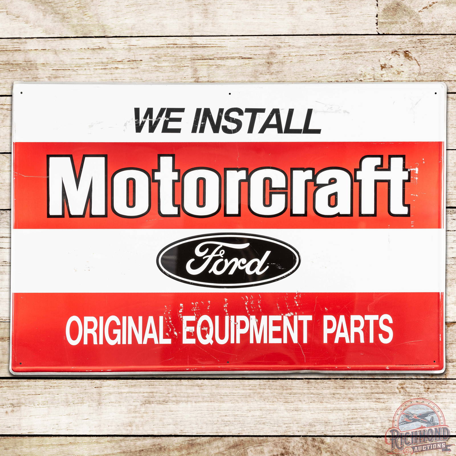 We Install Motorcraft Original Equipment Parts Sst Sign W/ Ford Oval ...