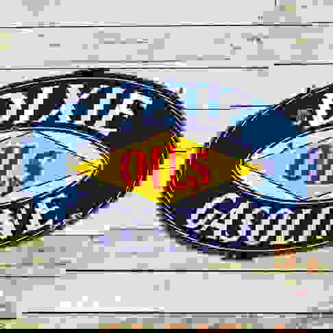 Dixie Oils Gasoline Ds Porcelain Sign W/ Ring Auction