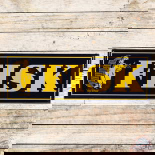 1949 Fisk Tires Time To Re-tire Embossed Sst Sign W/ Fisk Boy Auction