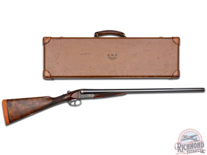 A. H. Fox Xe Grade 16 Ga Double Barrel Shotgun Auction