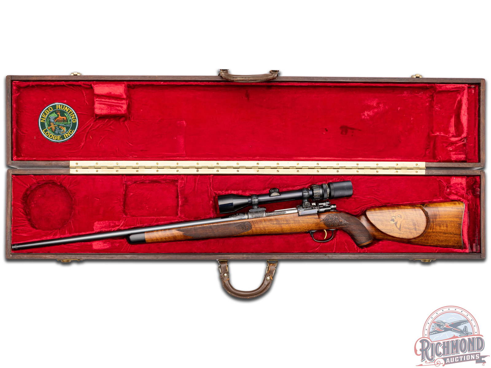 Custom Engraved Mauser 98 By Roy Vail In .270 Win Bolt Action Rifle ...