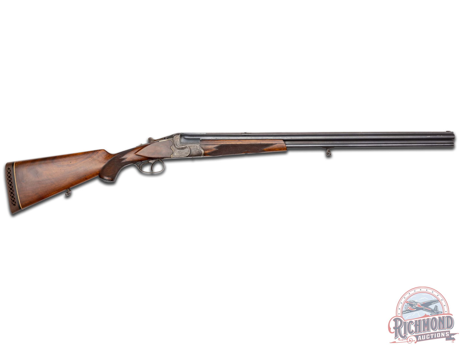 1927 German Krupp Laufstahl Boxlock Over/under Combination Gun Auction