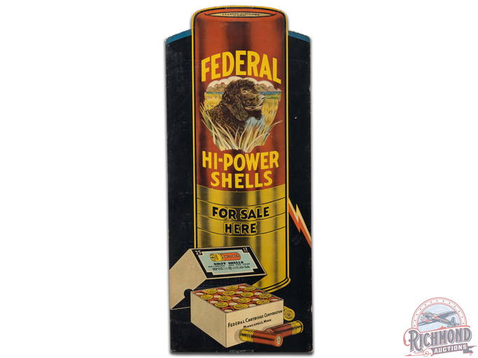Federal Hi Power 12 Gauge Shells For Sale Here Cardboard Easel Back ...