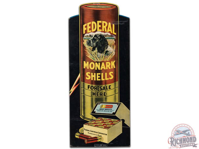 Federal Monark 12 Gauge Shells For Sale Here Cardboard Easel Back ...