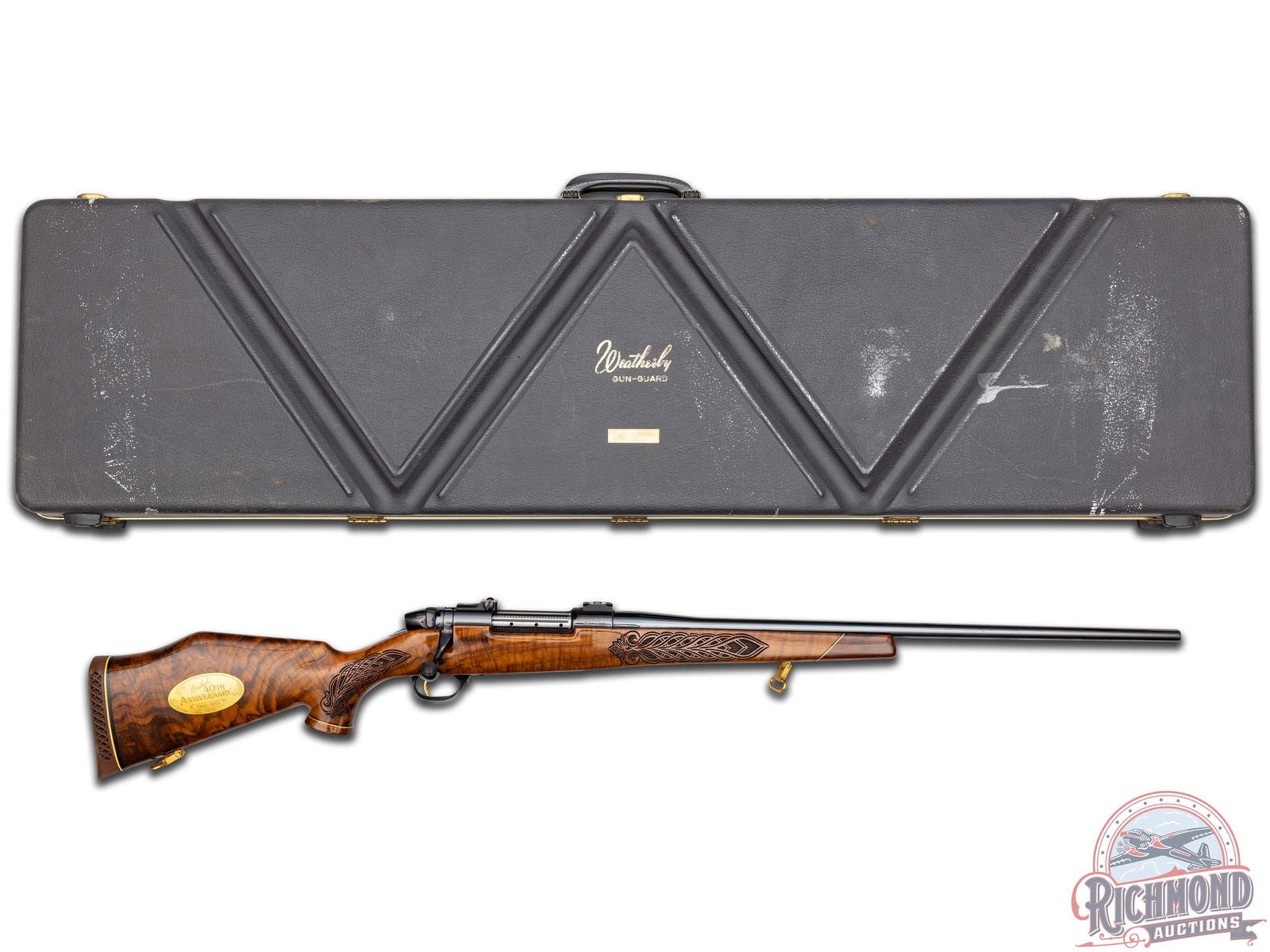 1985 Weatherby 40th Anniversary 1 Of 200 Mark V .257 Wby Magnum Bolt ...