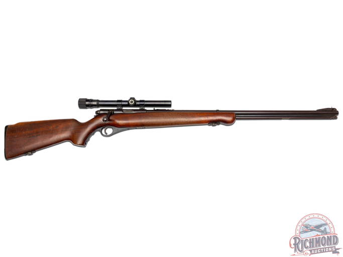 Mossberg 146b A Bolt Action .22 Short & Lr Rifle With Weaver Scope