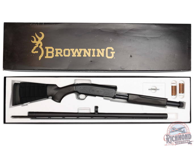 Engraved Browning Model 30 Bps Invector 10 Gauge Stalker Pump Action ...