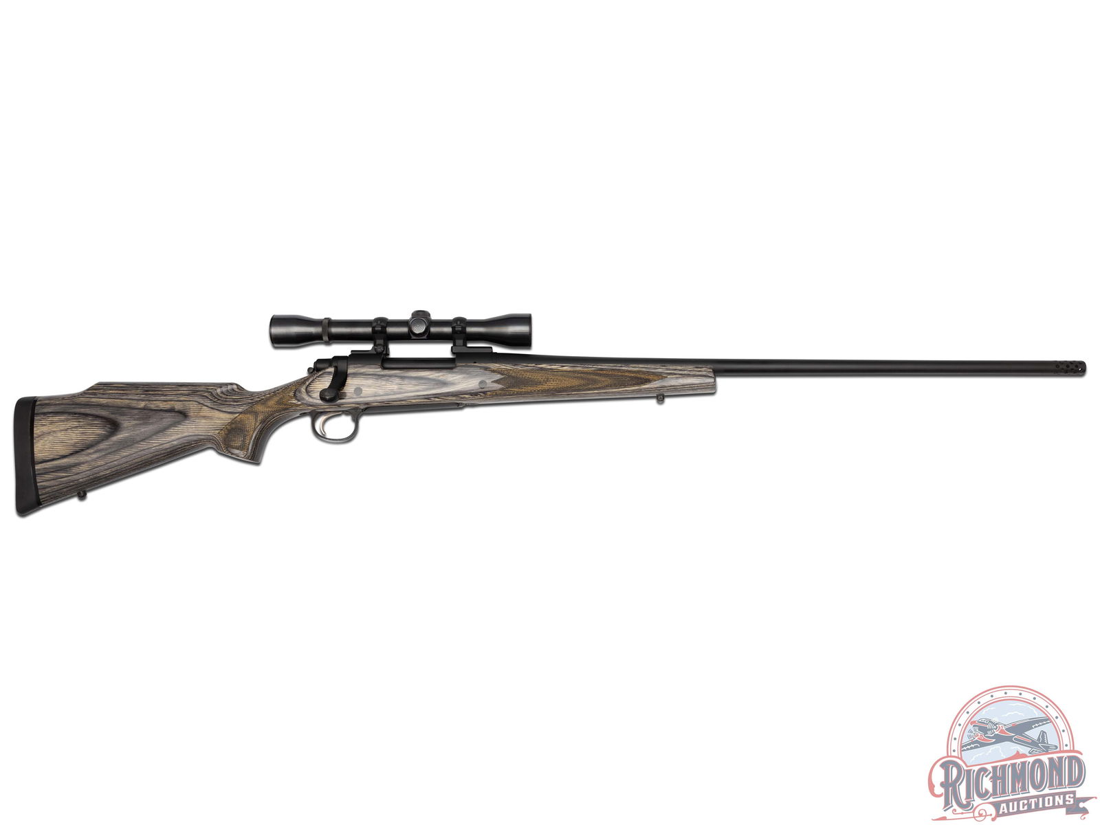 Remington 700 Bolt Action Rifle .338 Rem Ultra Magnum With Scope Auction