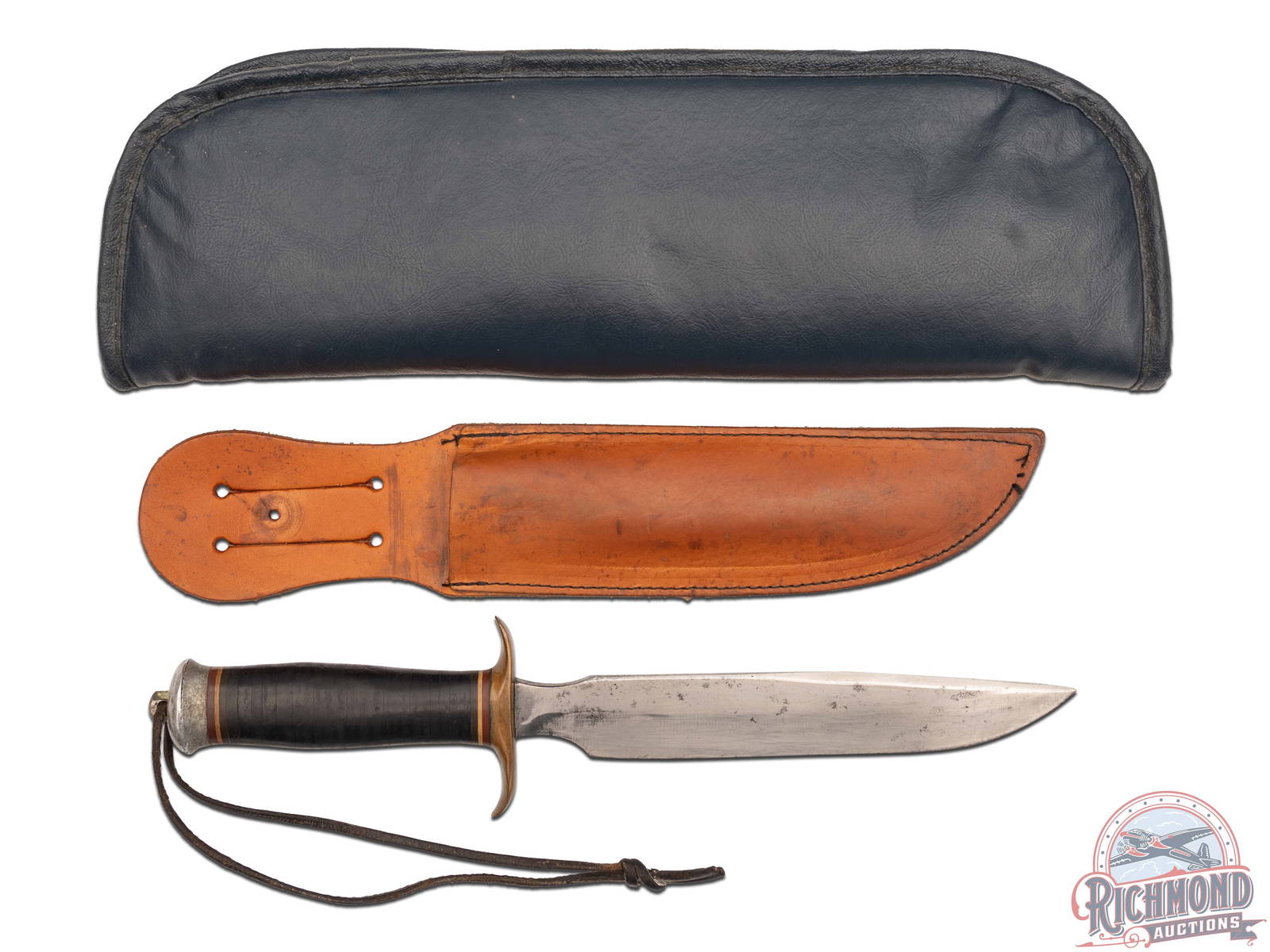 Rare Springfield Stamped Randall Made Model 1 Fighter Knife Wwii Era ...