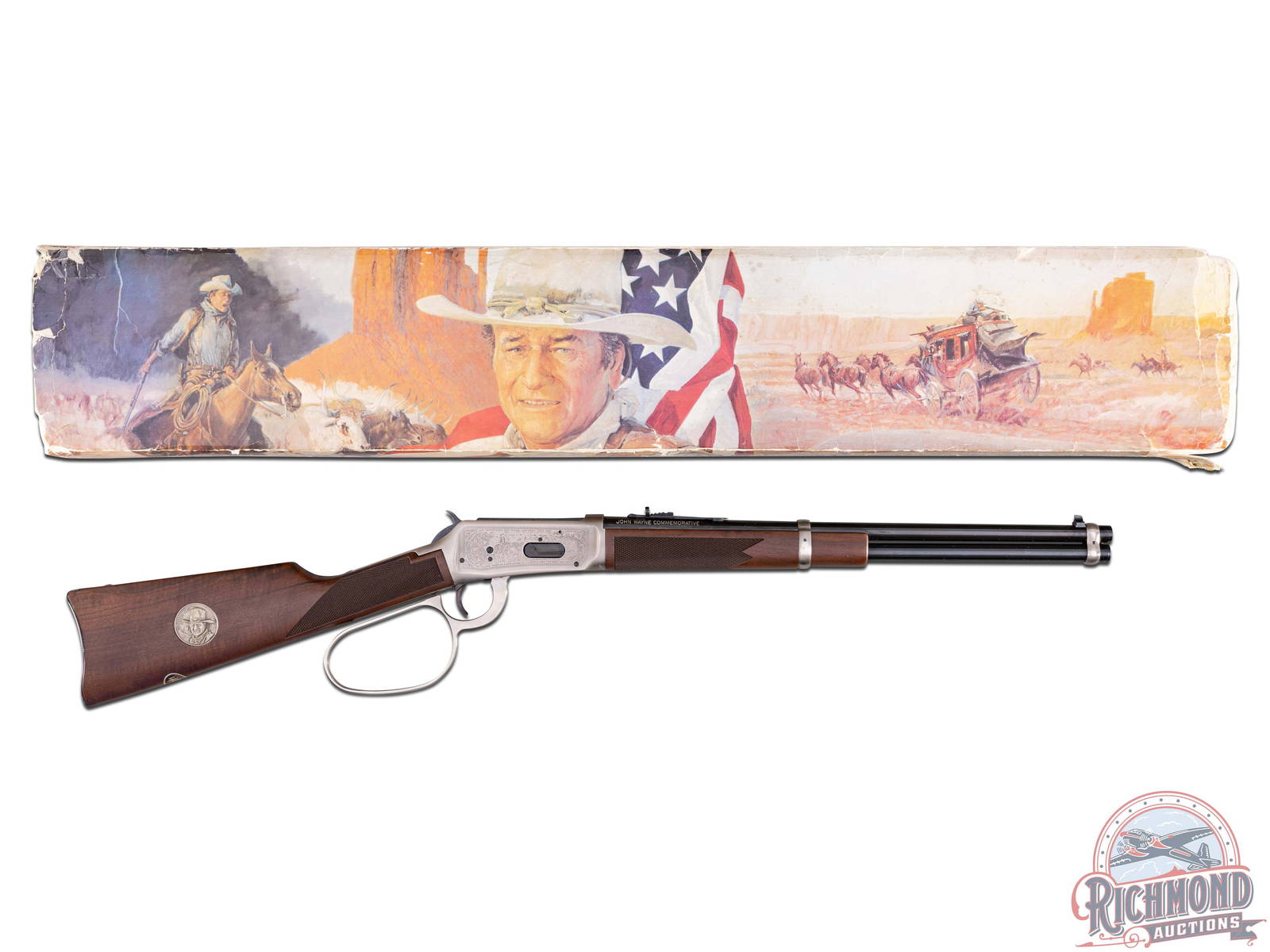 Winchester 94 John Wayne Commemorative 32-40 Win Large Loop Lever ...