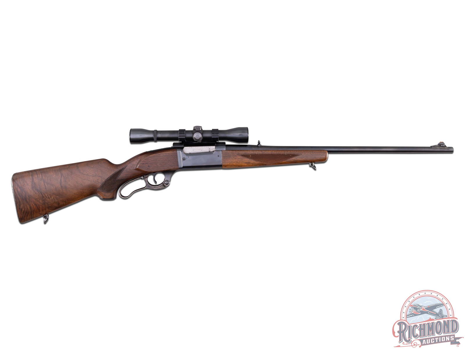 Savage Model 99r Lever Action In 300 Savage Caliber Auction