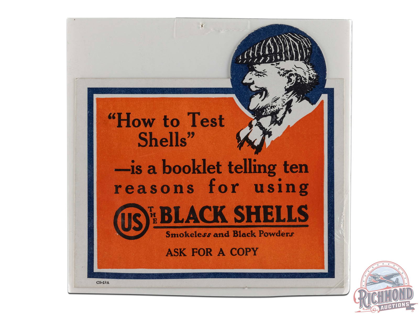 Us Cartridge Company "how To Test Shells, The Black Shells" Display ...