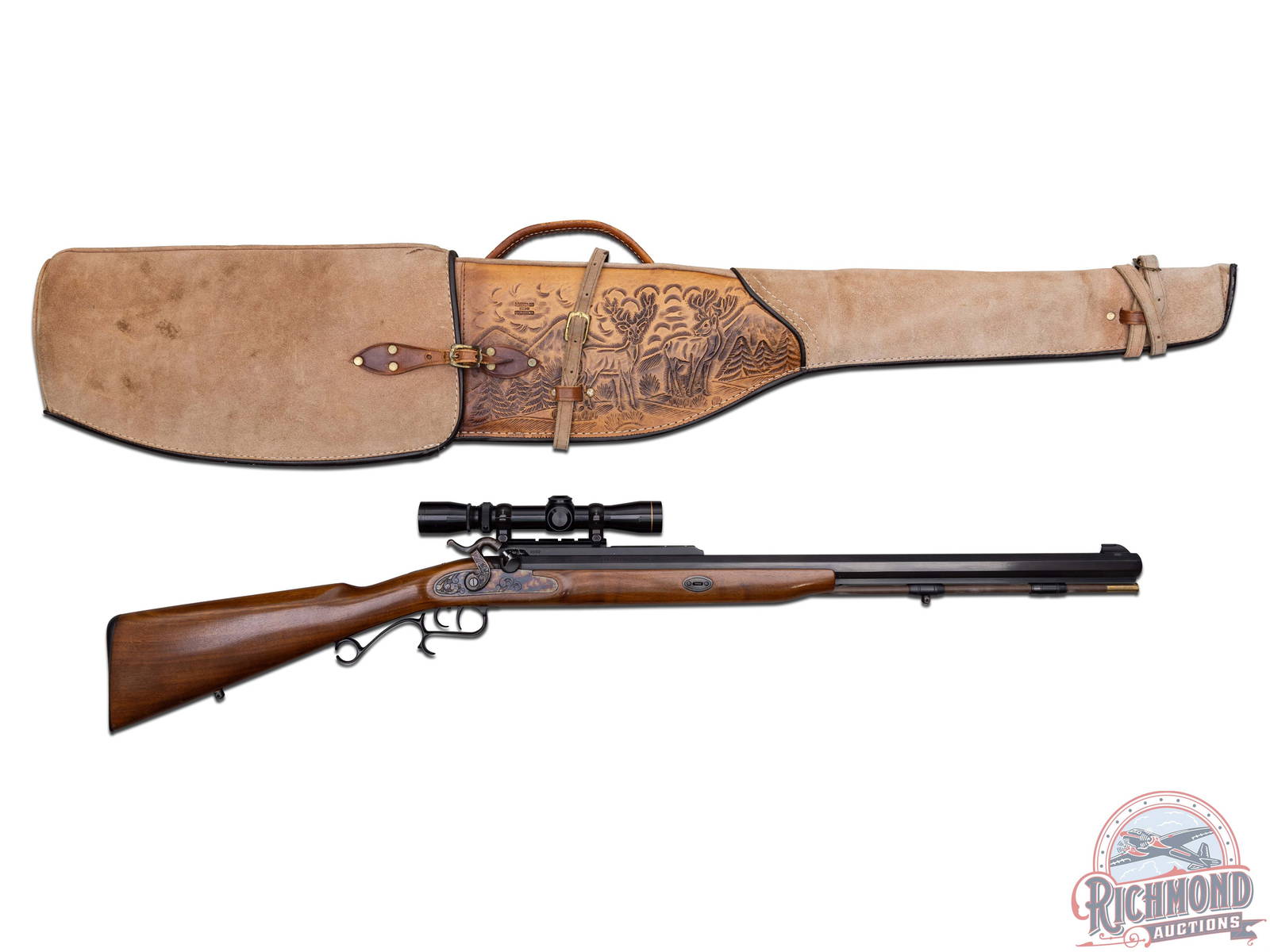 Thompson Center 50 Cal Renegade Black Powder Muzzleloader Rifle W ...