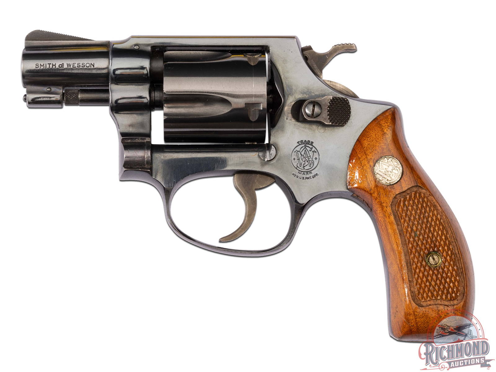 Smith & Wesson Model 32 Snub Nose .38 S&w Double Action Revolver Auction