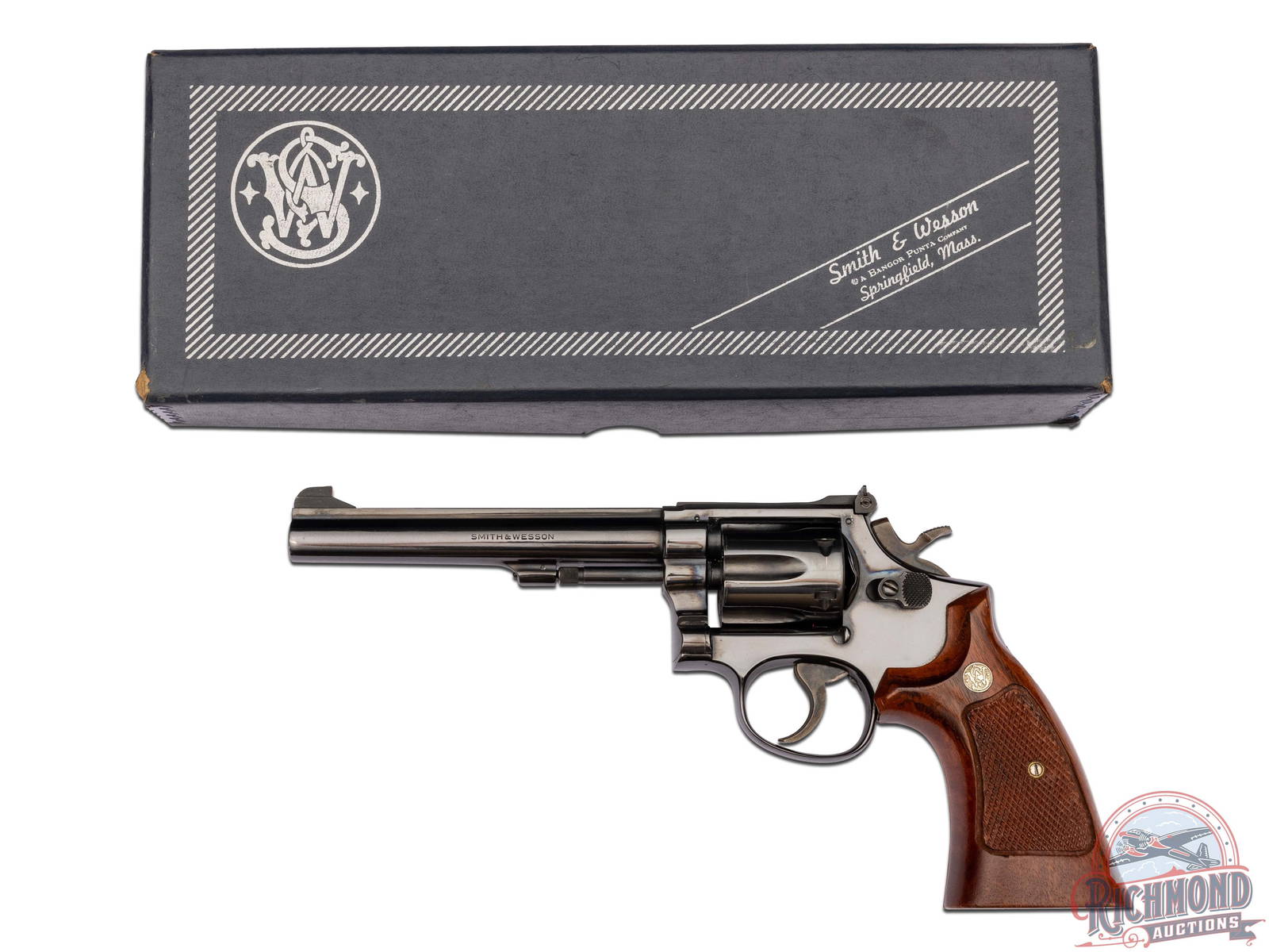 Smith & Wesson K22 Model 17-3 .22 Lr Double Action 6" Revolver Auction