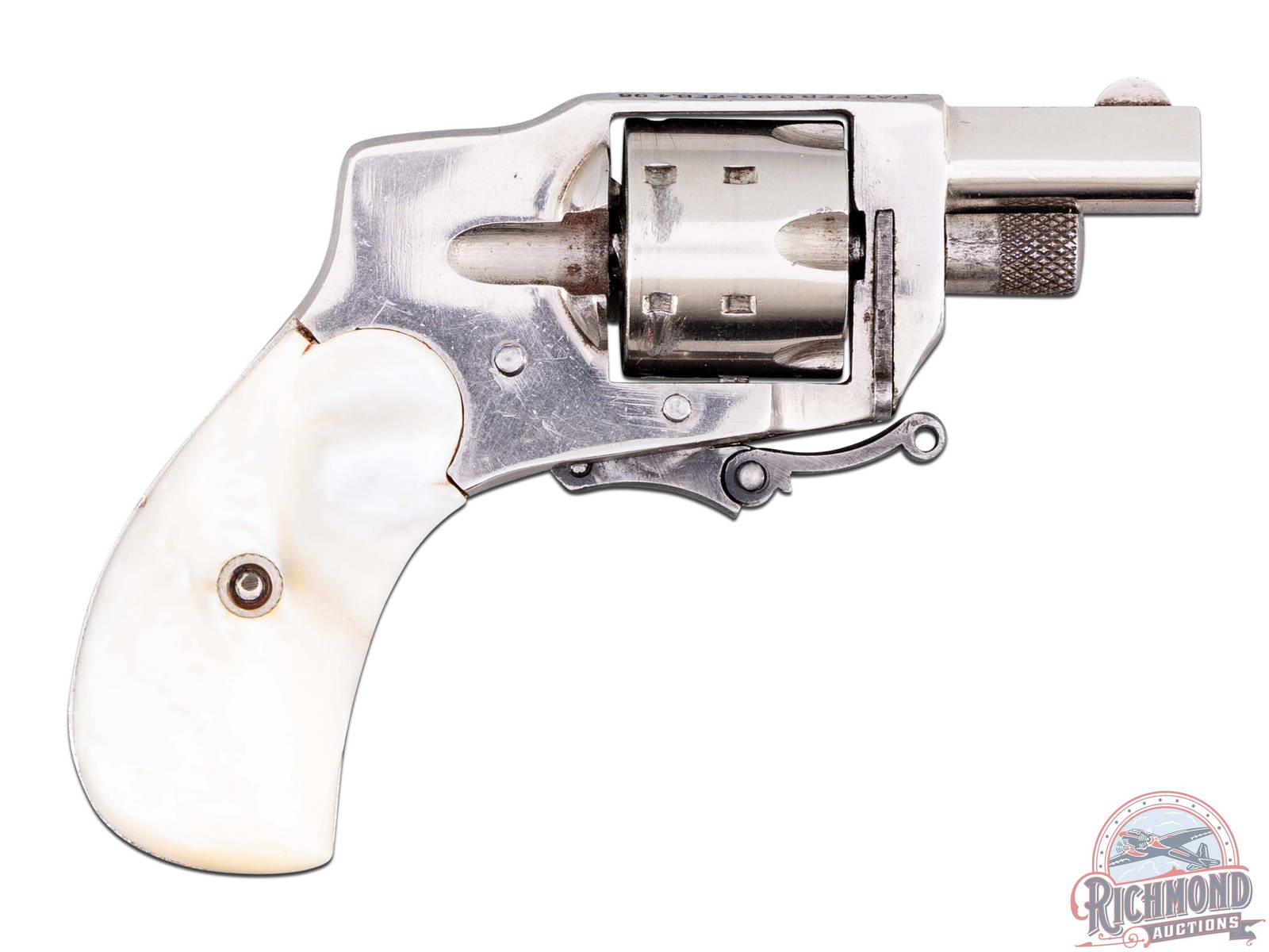 Kolb Baby Hammerless .22 Short Pocket Revolver With Folding Trigger ...