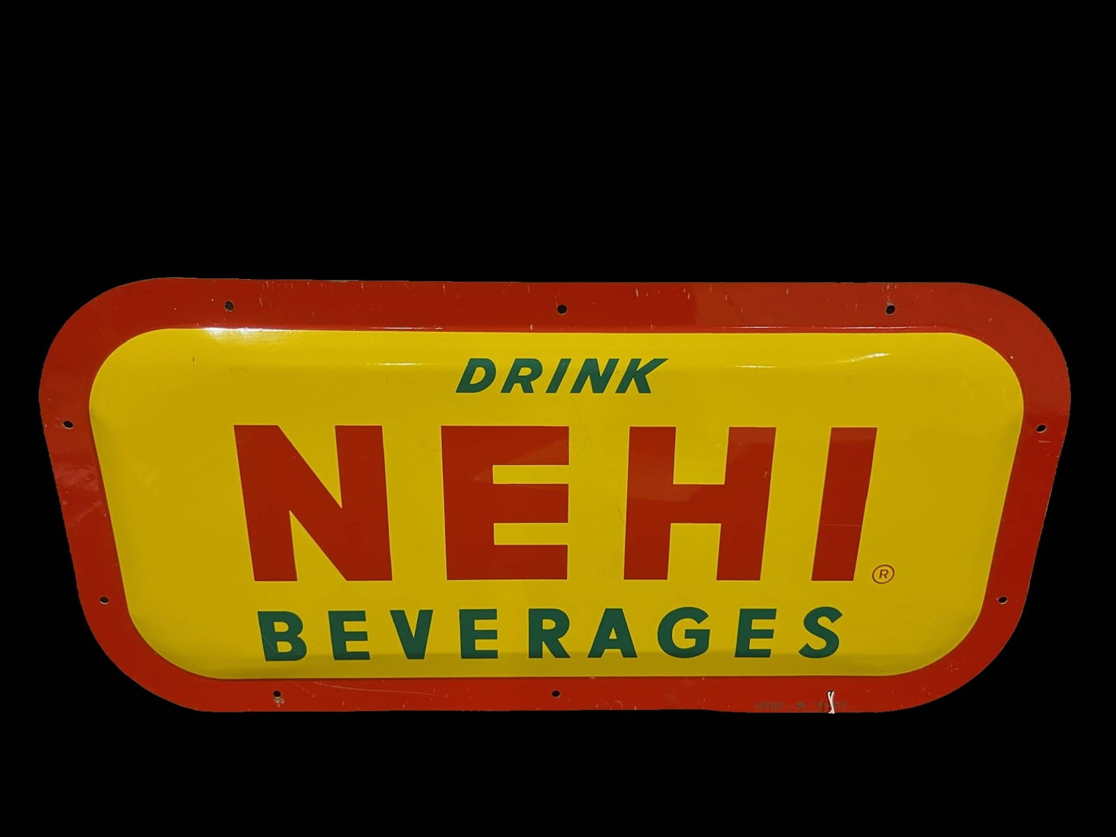 Unusual Drink Nehi Beverages Tin Metal Bubble Soda Sign Auction