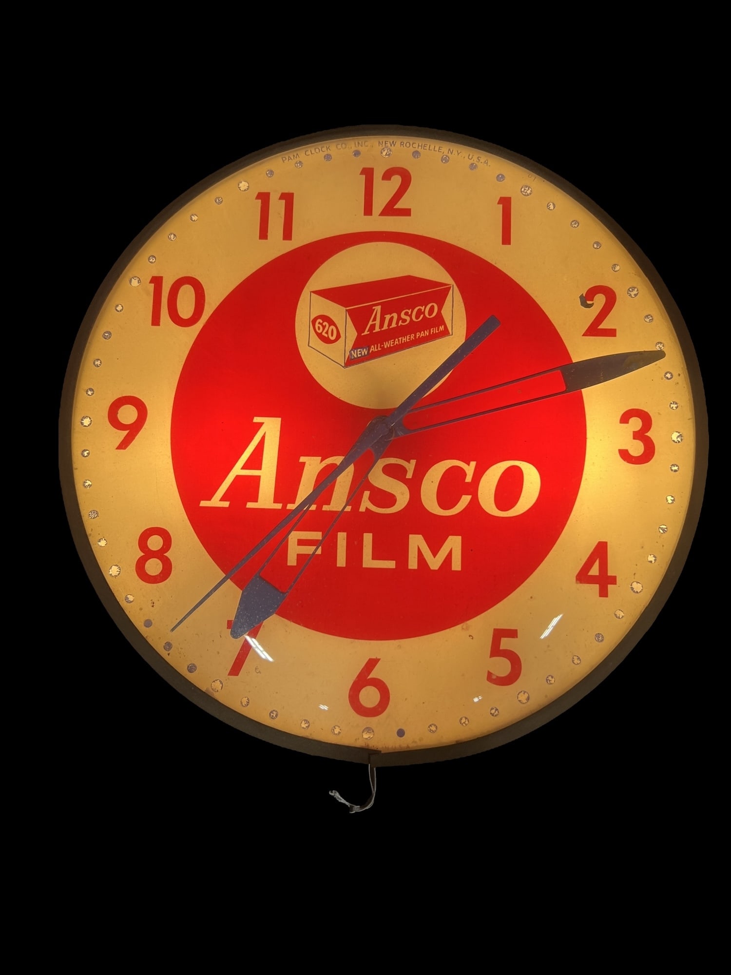 Ansco Film Pam Clock - Feb 12, 2025 | Richmond Auctions In Sc